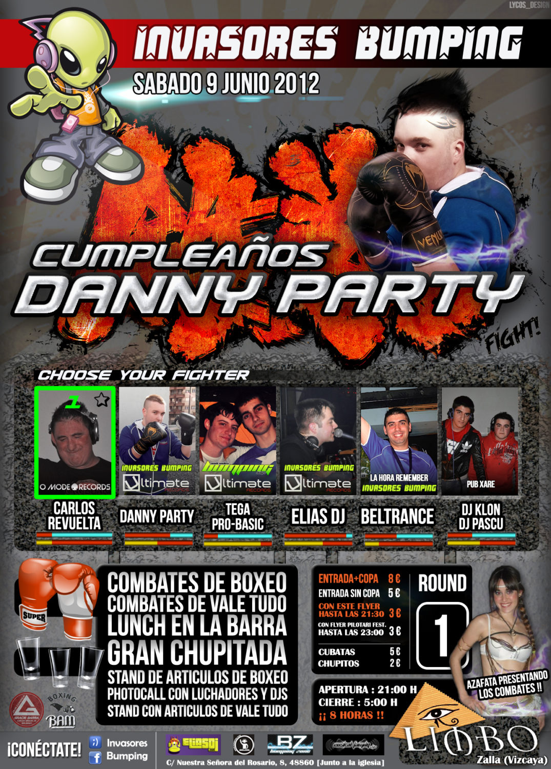 Invasores Bumping pres. Cumpleaños Danny Party @ Limbo - EliasDj.com